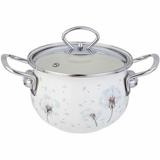 Кастрюля Agness 943-055 DANDELION со ст. крышкой 1
