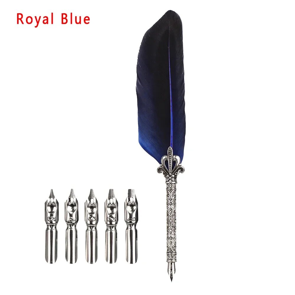 Перьевая ручка Royal Blue с наконечниками