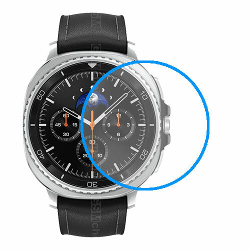 Скрин Мобайл защитный экран для Samsung Galaxy Watch8 Classic из нано стекло 9H