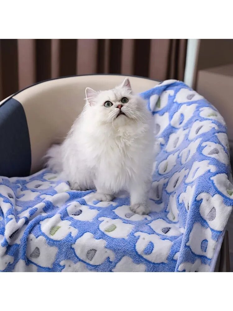 Плед для собак, одеяло для кошек, лежанка для собак и кошек