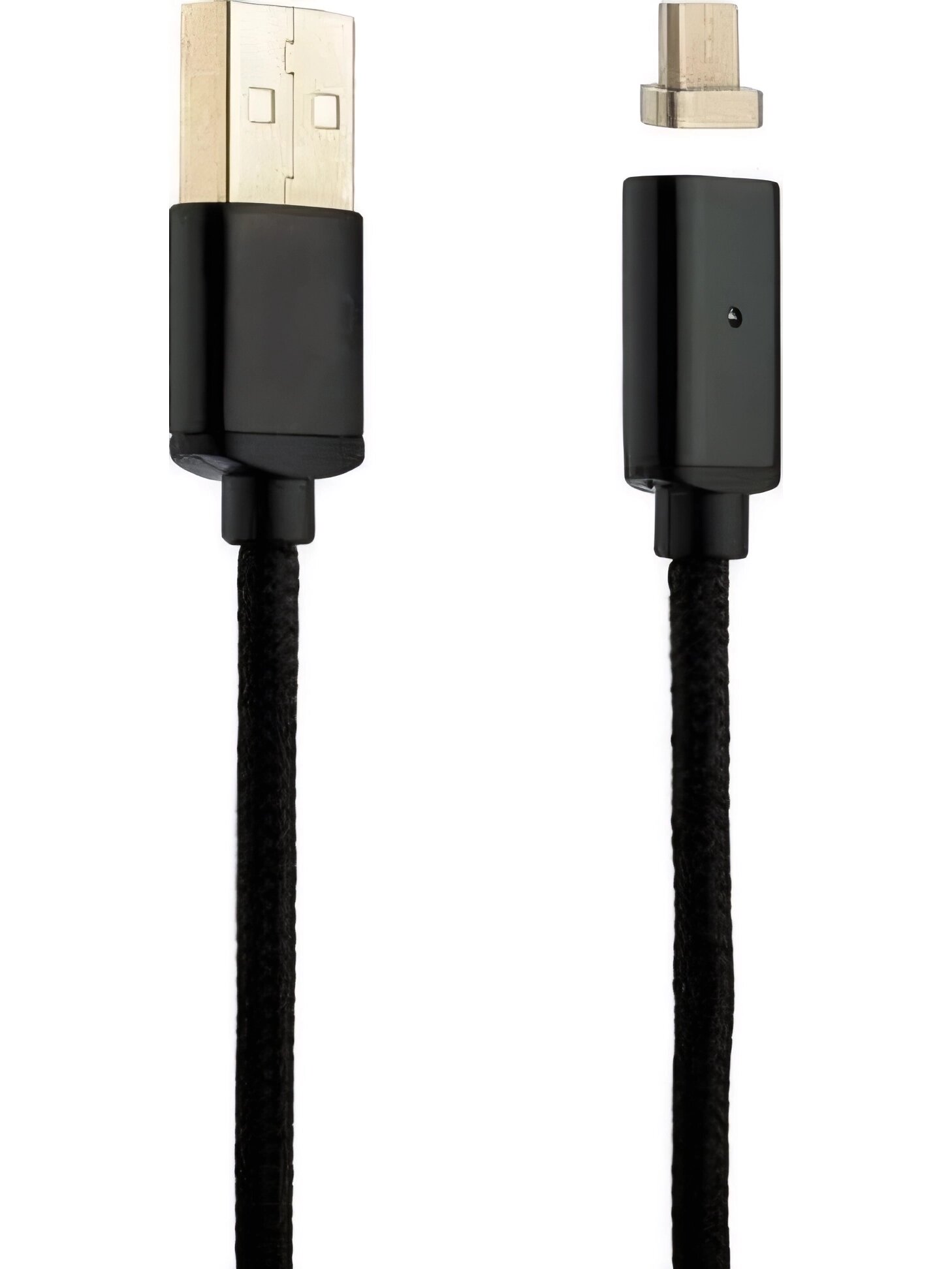 USB - micro USB кабель AVS MR-M3 магнитный - длина 1 м, USB 2.0, режим передачи данных и зарядки