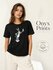 Футболка ONYX PRINTS, размер L, черный