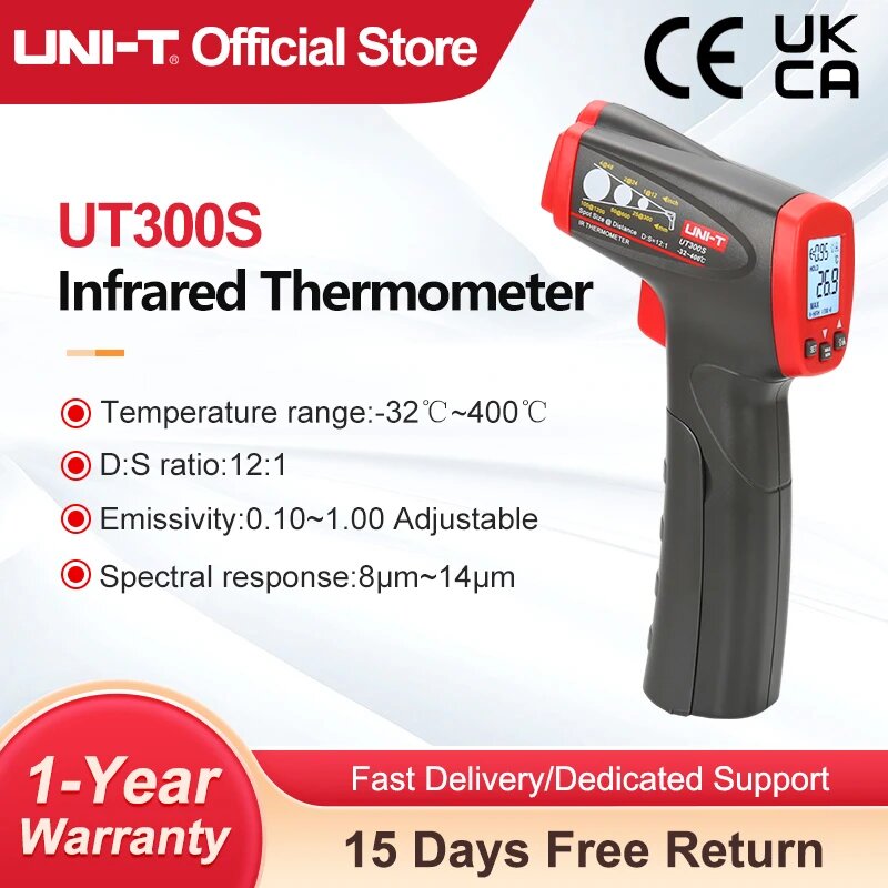 UNI-T UT300S Промышленный инфракрасный термометр