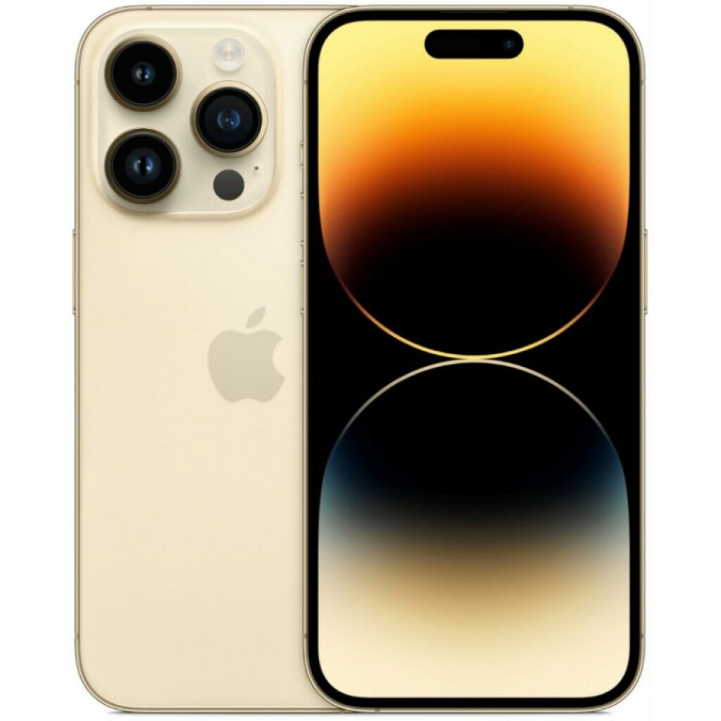 Смартфон Apple iPhone 14 Pro, 1Tb Global, nano SIM+eSIM, Gold (Золотой)