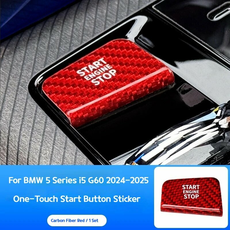 Для BMW 5 7 X3 серии i5 i7 G45 G60 G70 2023-2026 кнопка запуска одной кнопки из A G60 red