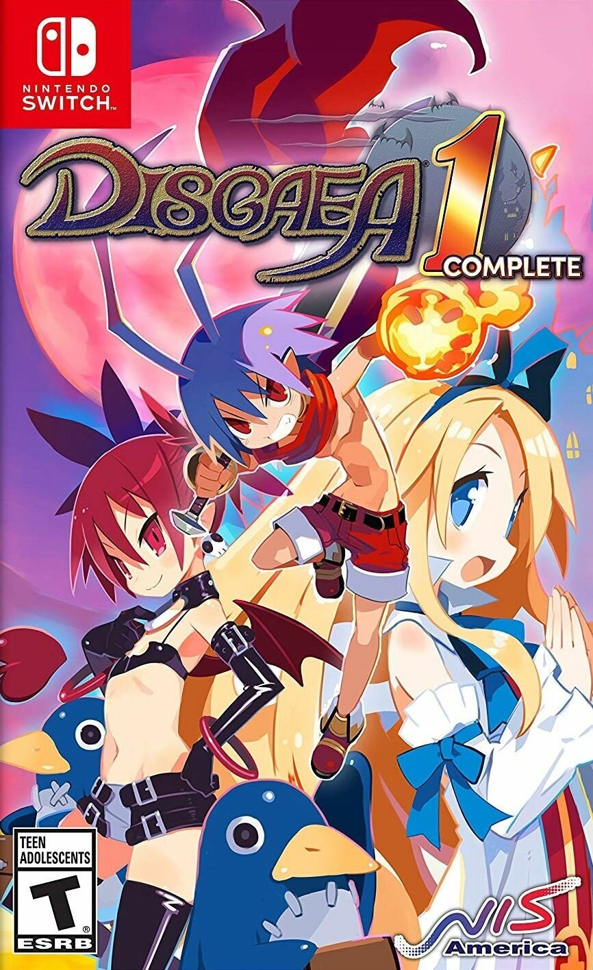 Игра Disgaea 1 Complete Switch Картридж на Nintendo Switch