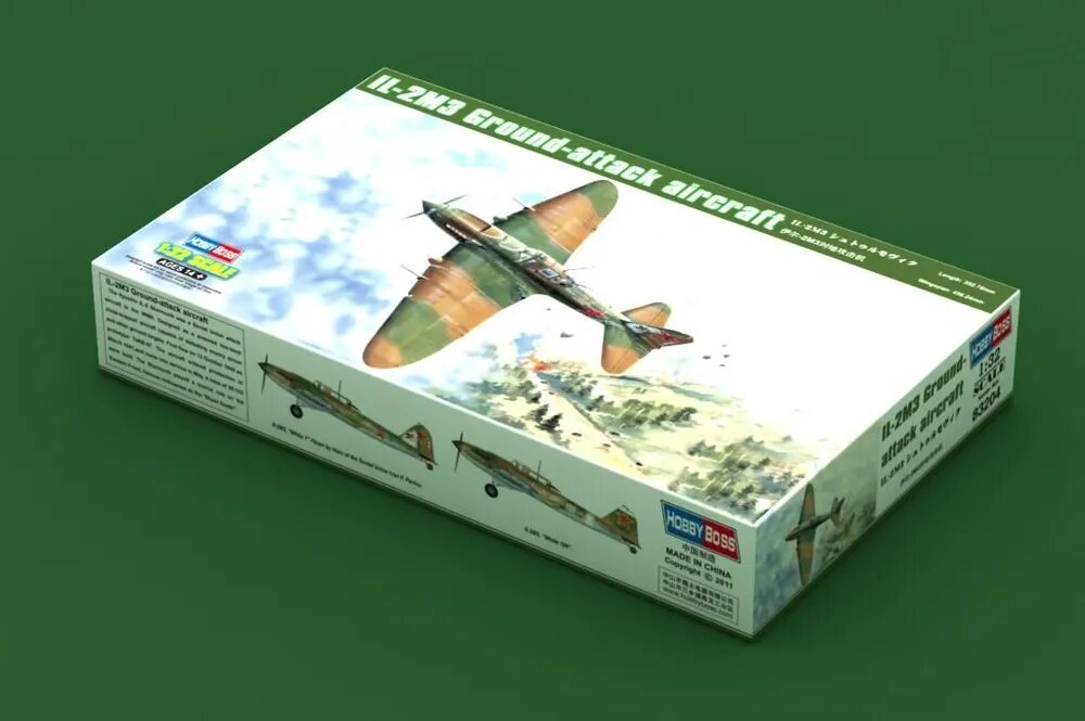 Hobbyboss 83204 1/32 IL-2M3 Ground Attack сборная модель самолета