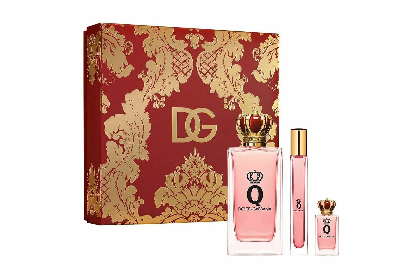 Подарочный набор Dolce & Gabbana Q by Dolce & Gabbana парфюмерная вода 100 мл + 10 мл + 5 мл