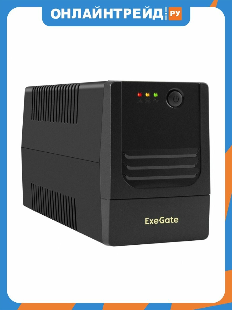 Источники бесперебойного питания Exegate Power NB-600. LED. AVR.4C13 600VA/360W