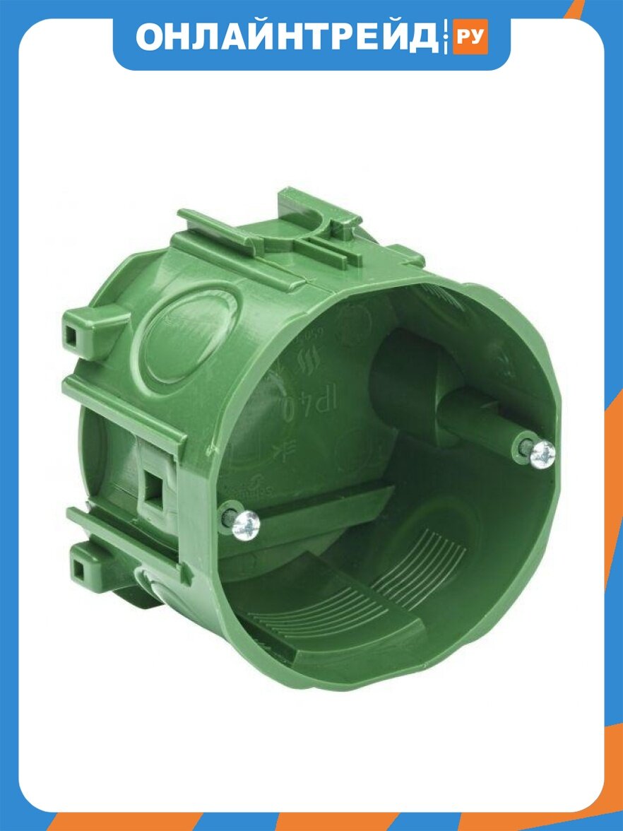 Коробка монтажная под бетон с винтами Systeme Electric (schneider Electric) SCHNEIDER ELECTRIC, LEX1420572MR