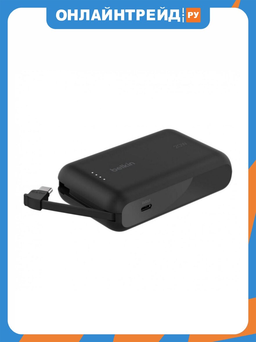 Внешний аккумулятор Belkin BoostСharge 10000mAh, черный