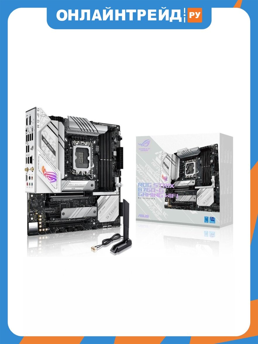 Материнская плата Asus ROG Strix B760-G GAMING WIFI (LGA1700, mATX)