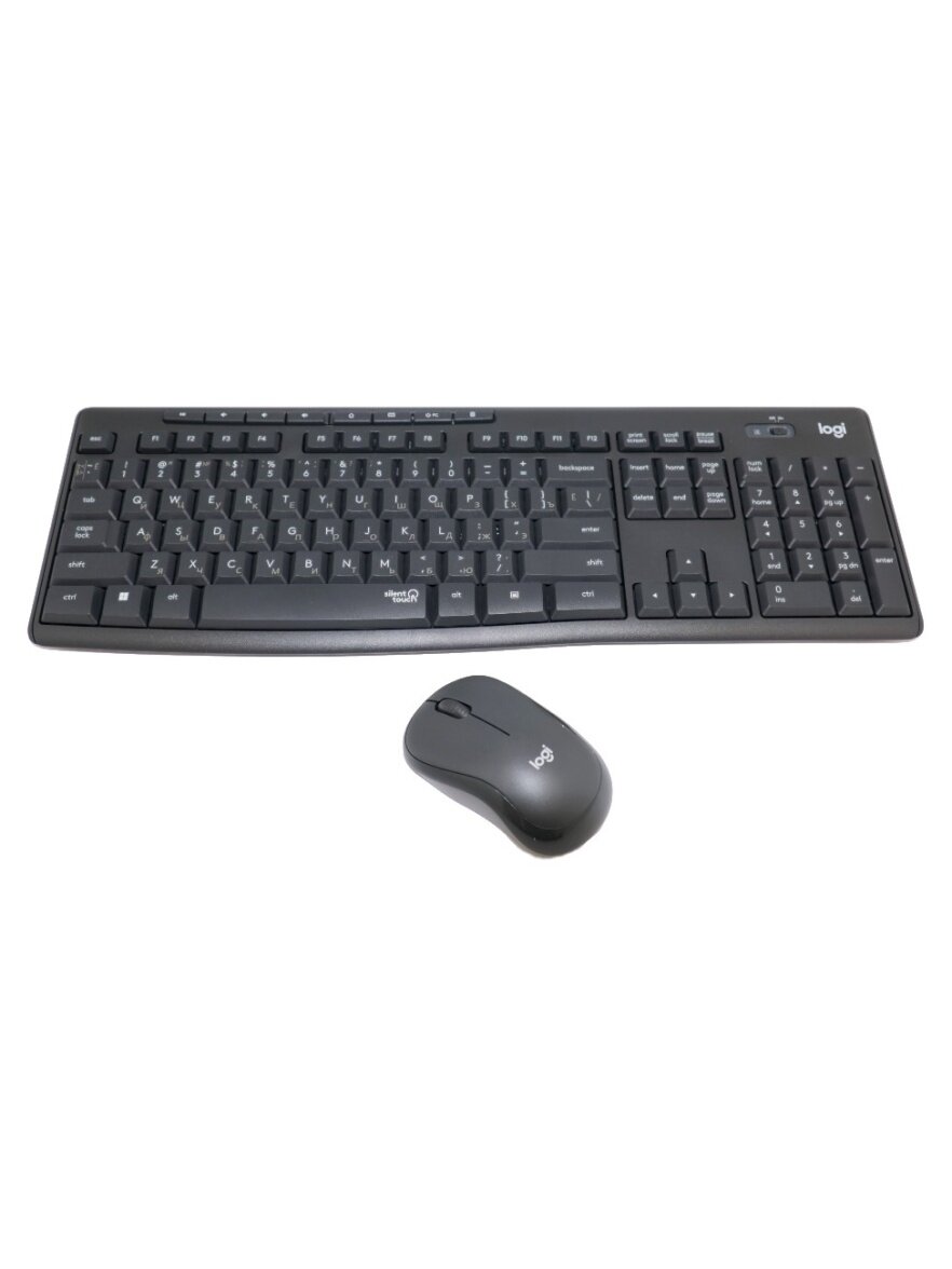 Комплект: клавиатура+мышь Logitech MK295 Silent Wireless Combo (920-009813)