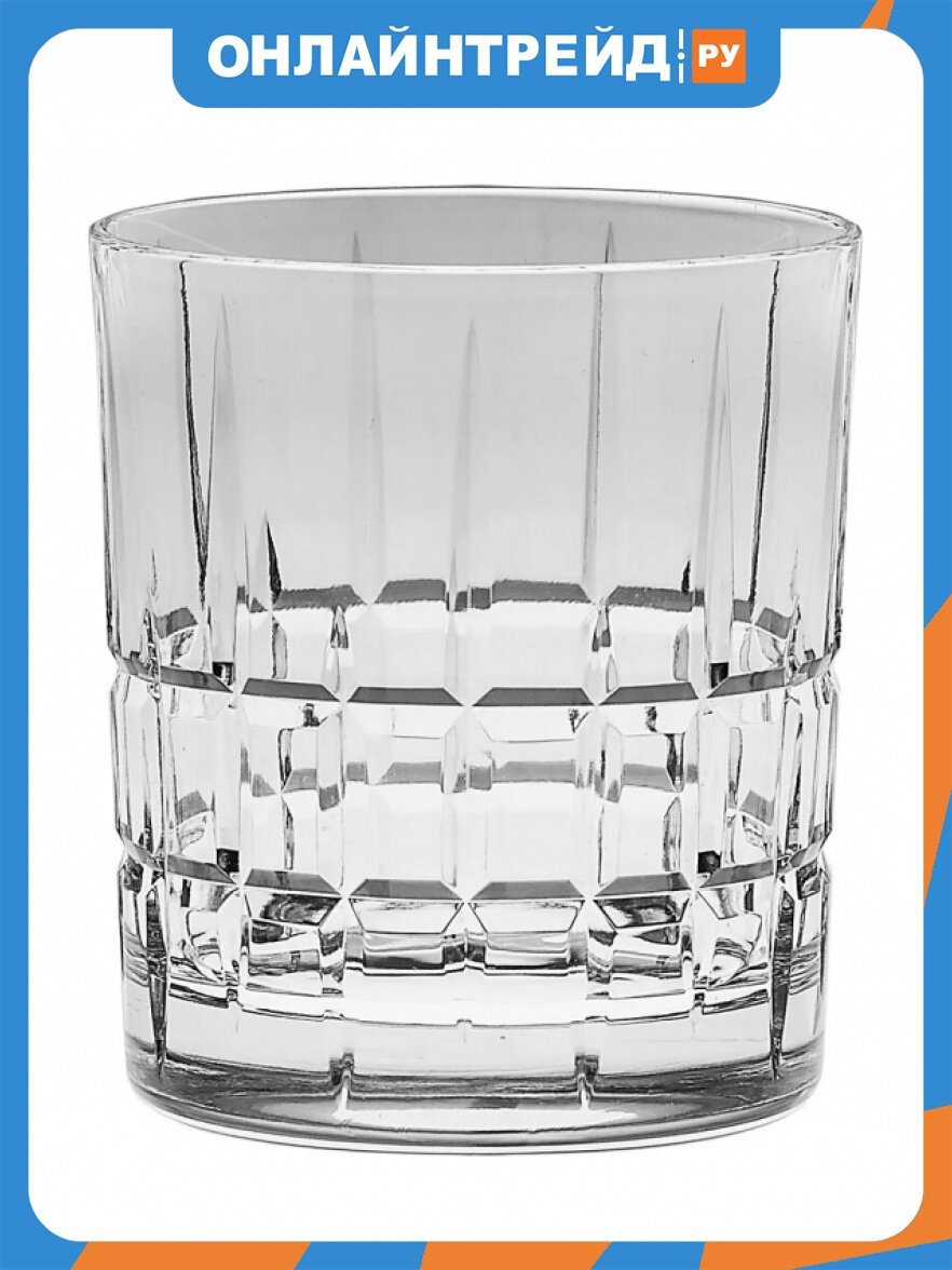 Набор стаканов для виски Crystal Bohemia DOVER, 320 мл (набор 6 шт.), хрусталь