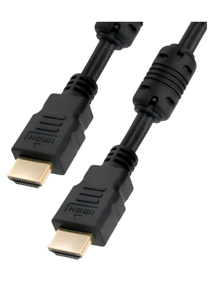 Кабель 5BITES APC-014-075 HDMI(M)-HDMI(M) V1.4b, высокоскоростной, ethernet+3D, зол. разъемы, 7.5м. (APC-014-075)