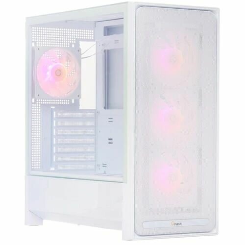 Компьютерный корпус Ocypus Delta C70 ARGB (Delta-C70-WHG400XX-GL) белый - Midi Tower, E-ATX, USB 3.2 Gen 1 Type-A, USB 2.0 Type-A