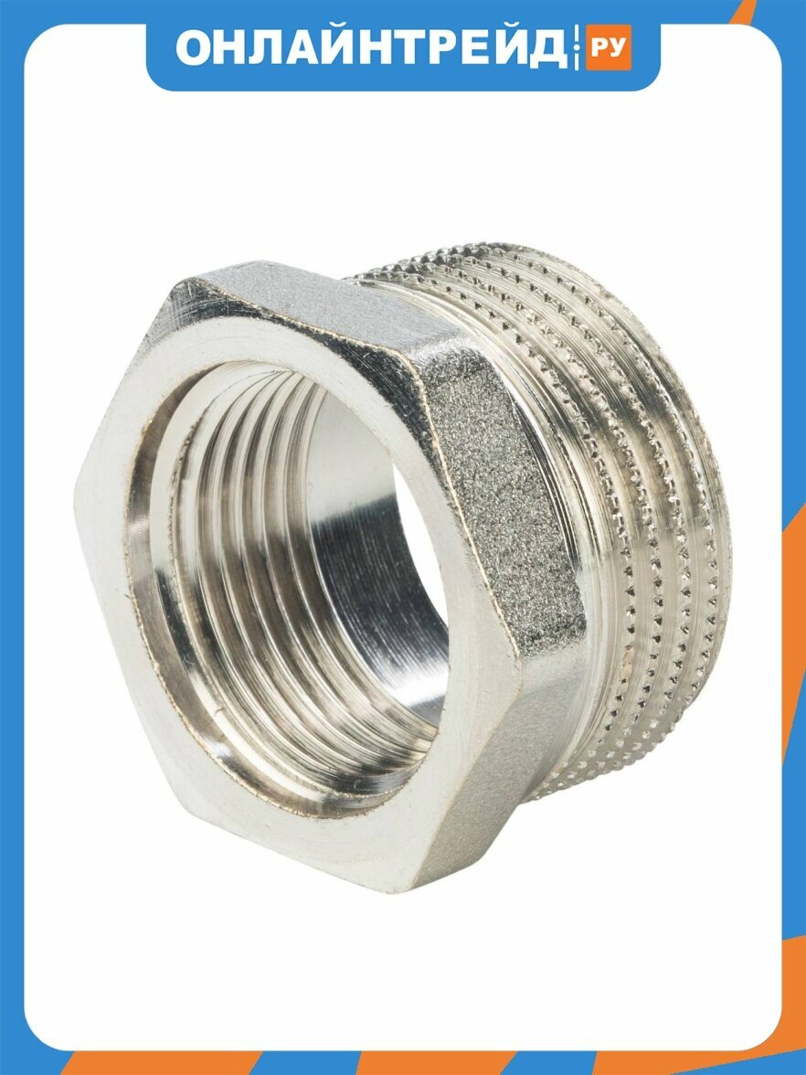 Футорка Stout SFT-0029-000134 никелированная 1"X3/4"
