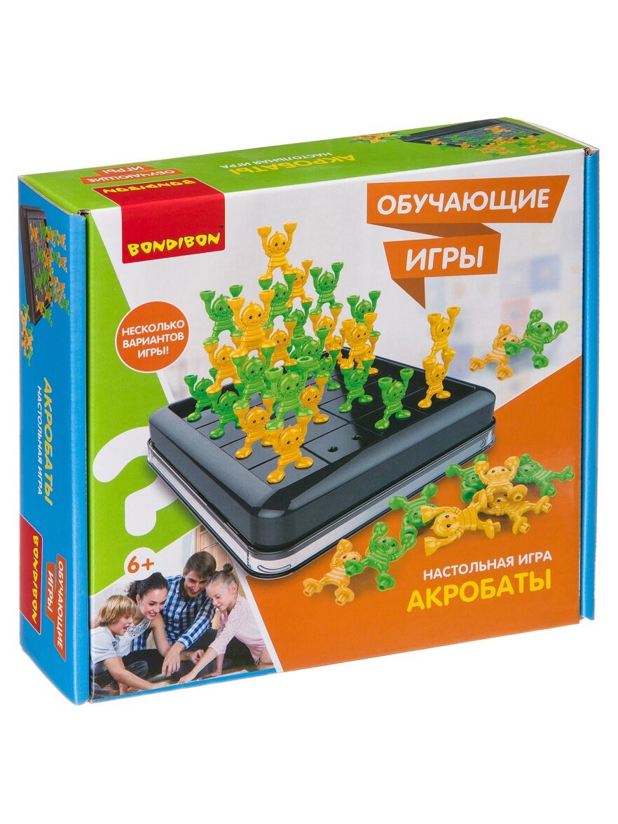 Настольная обучающая игра Bondibon ВВ3455 Акробаты