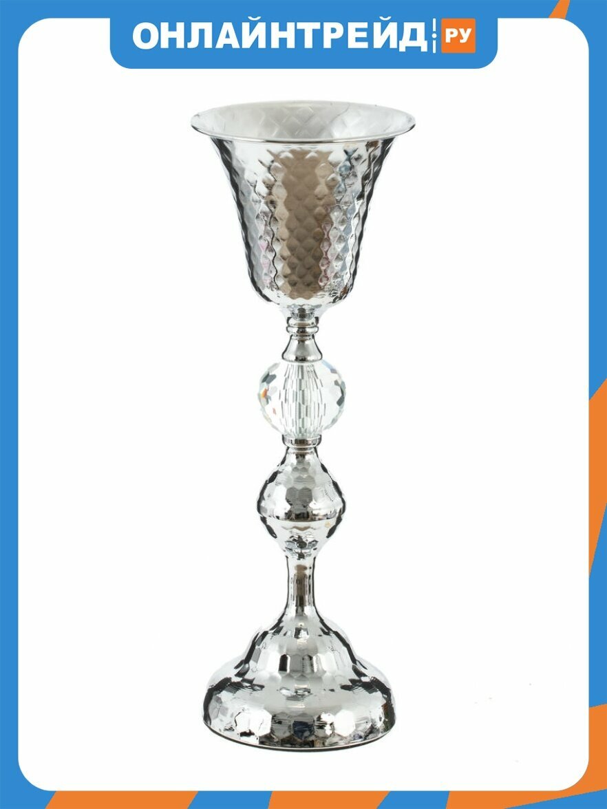 Ваза Remeco Collection Ваза для искусственных цветов, 800 мл, L15 W15 H42 см (820080)