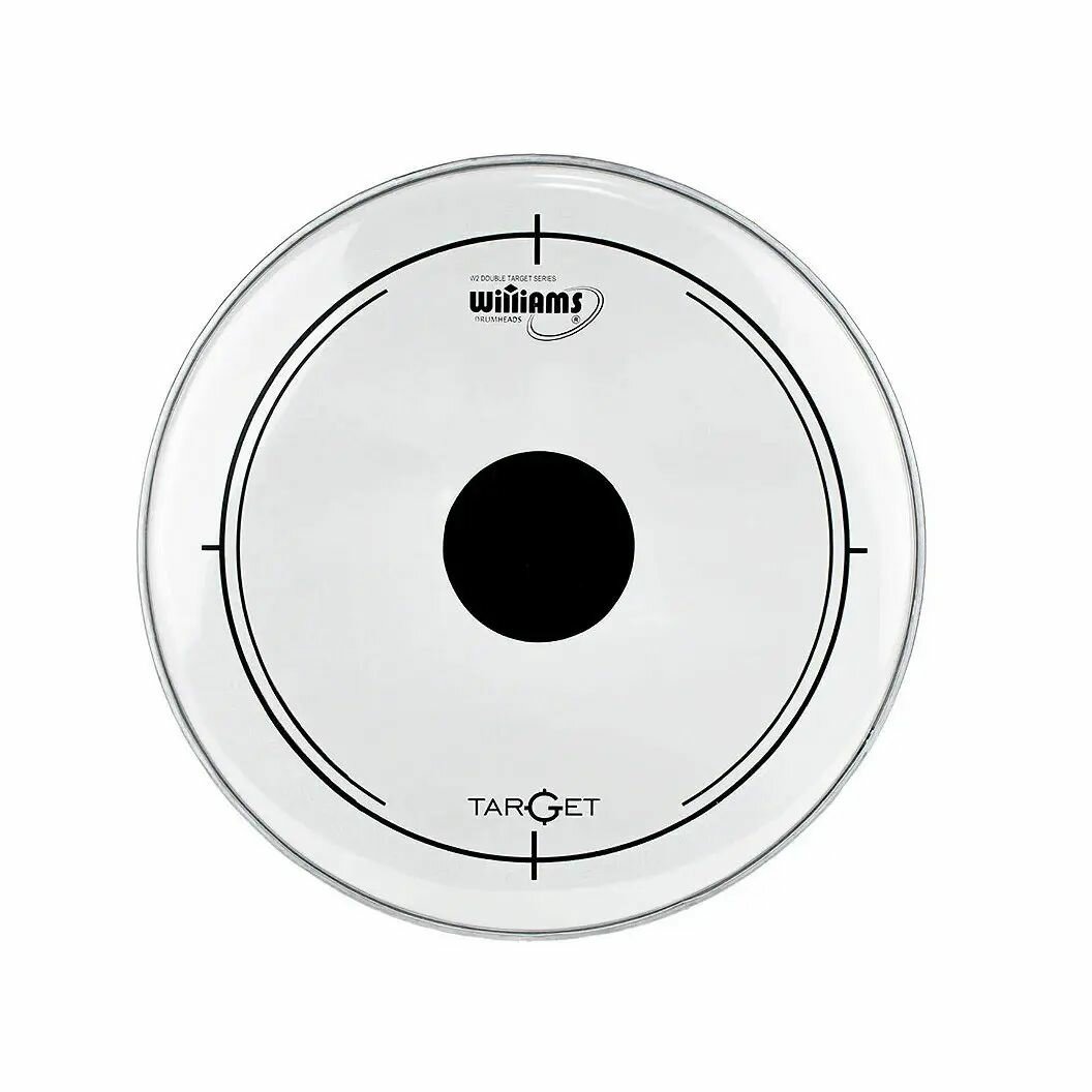 Пластик для барабана Williams 18" Target Dot Clear DT2