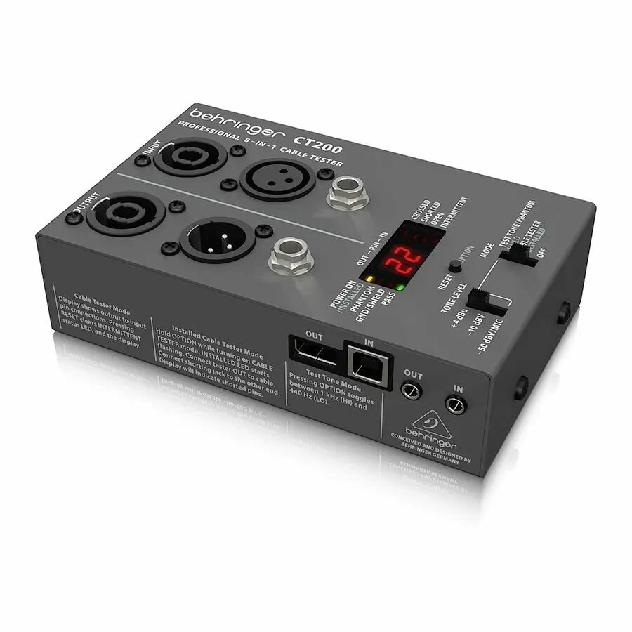 Кабель-тестер Behringer CT200
