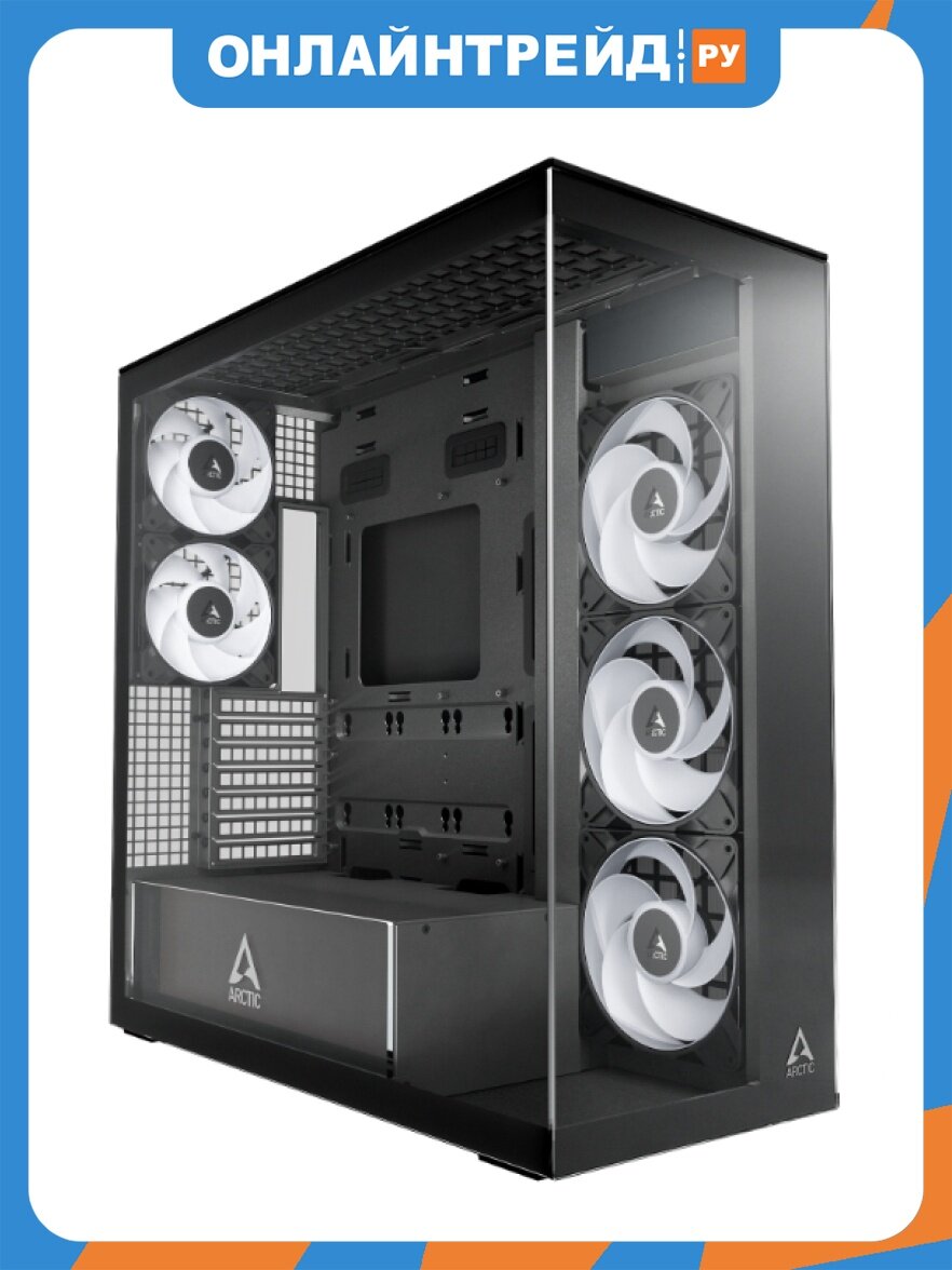 Корпус Arctic Xtender Black Clear Glass (ACPCC00023A)