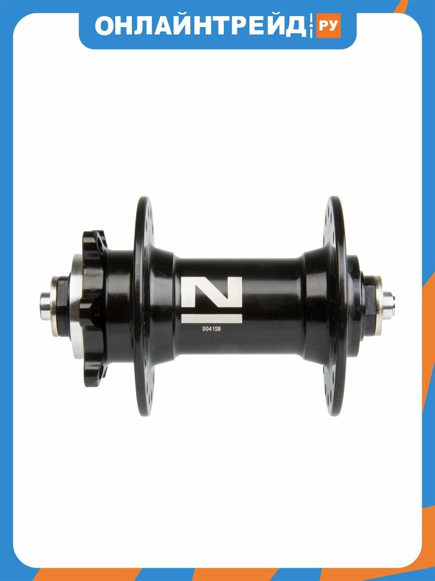 Novatec Втулка 5-326222 алюм. пер. 32отв. д/диск. 2 картр. подш. 216г. без эксцентр. черная NOVATEС