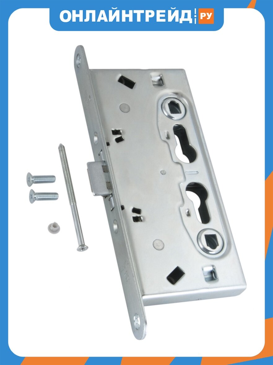 Корпус врезного замка с защёлкой Fuaro FP. C-65.72-0432 (FL-0432)