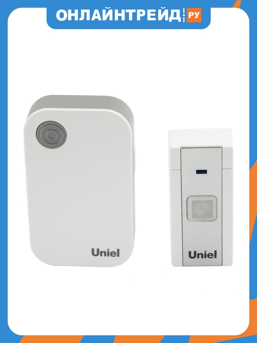 Звонок электронный Uniel UDB-091W-R1T1-36S-WH 220В. 36 мелодий. ТМ