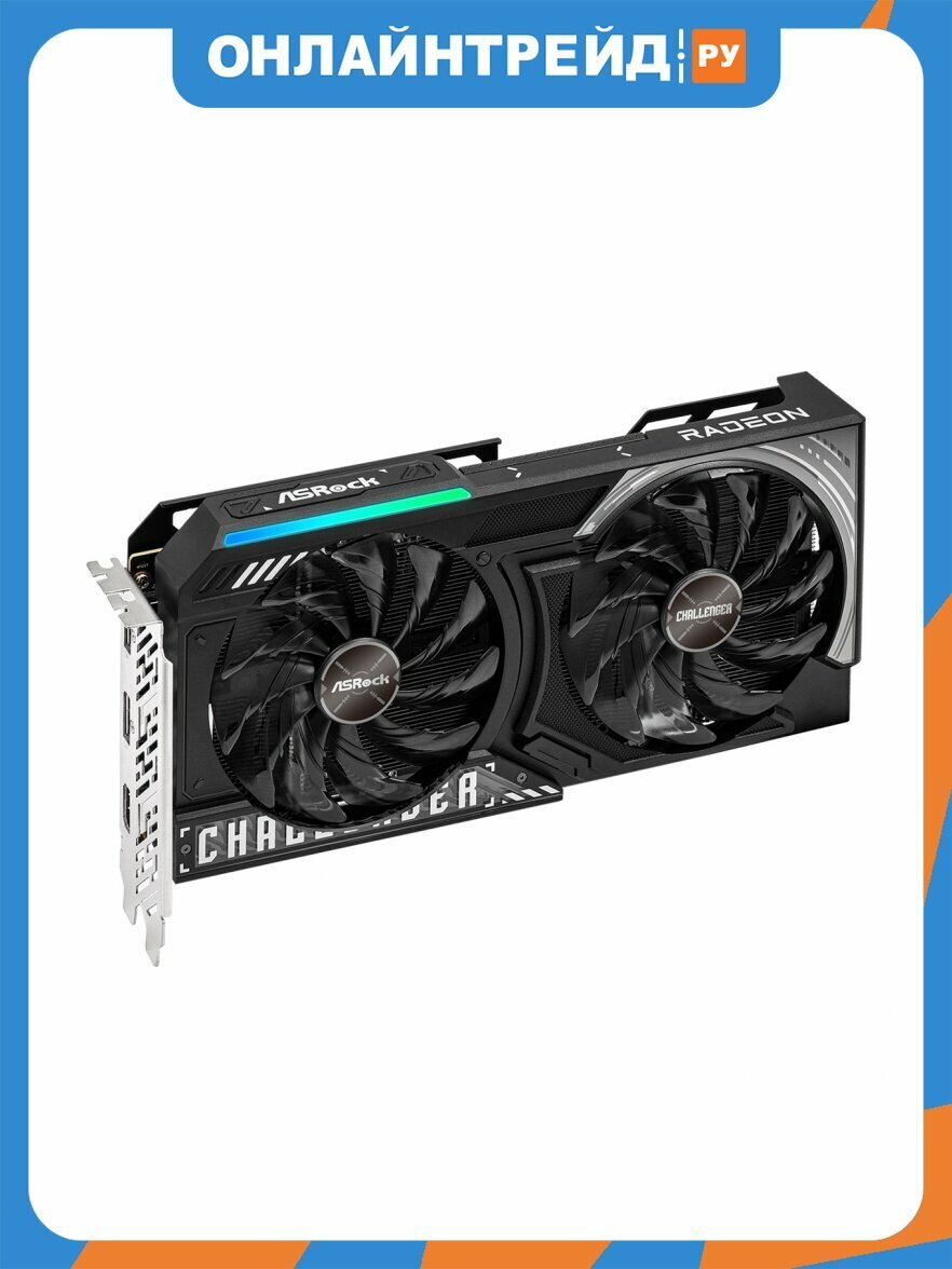 Видеокарта Asrock Radeon RX 9060 CHALLENGER 8G