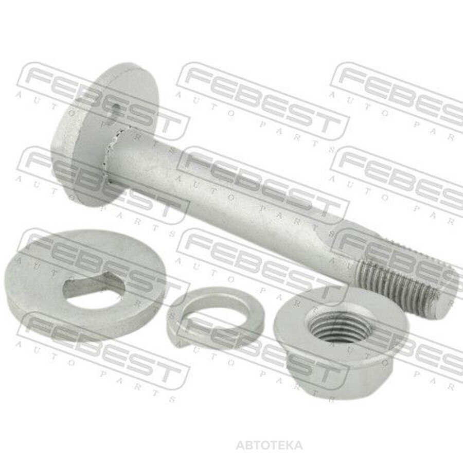 Болт с эксцентриком ремкоплект HYUNDAI SOLARIS 2010-2016 1229-002-KIT FEBEST 1229002KIT