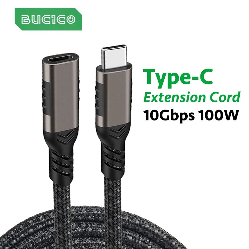 USB 3.2 Gen2 Type-C удлинительный кабель 2 м