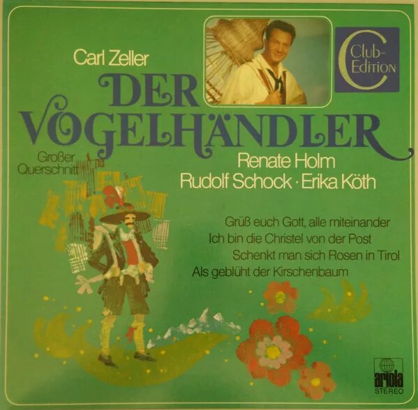 Der Vogelhändler (Großer Querschnitt)