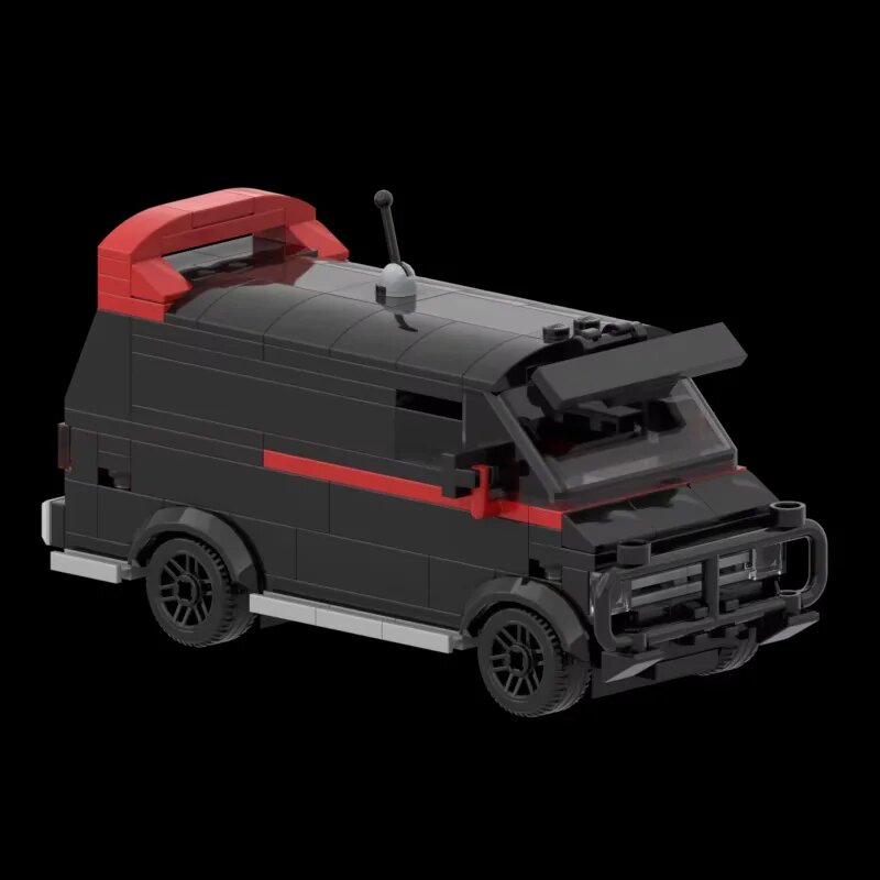 169 шт. MOC-86094 командная машина спецназа, командная машина, игрушечная модель, полицейский автомобиль, кирпичный строительный набор, детский игрушечный подарок