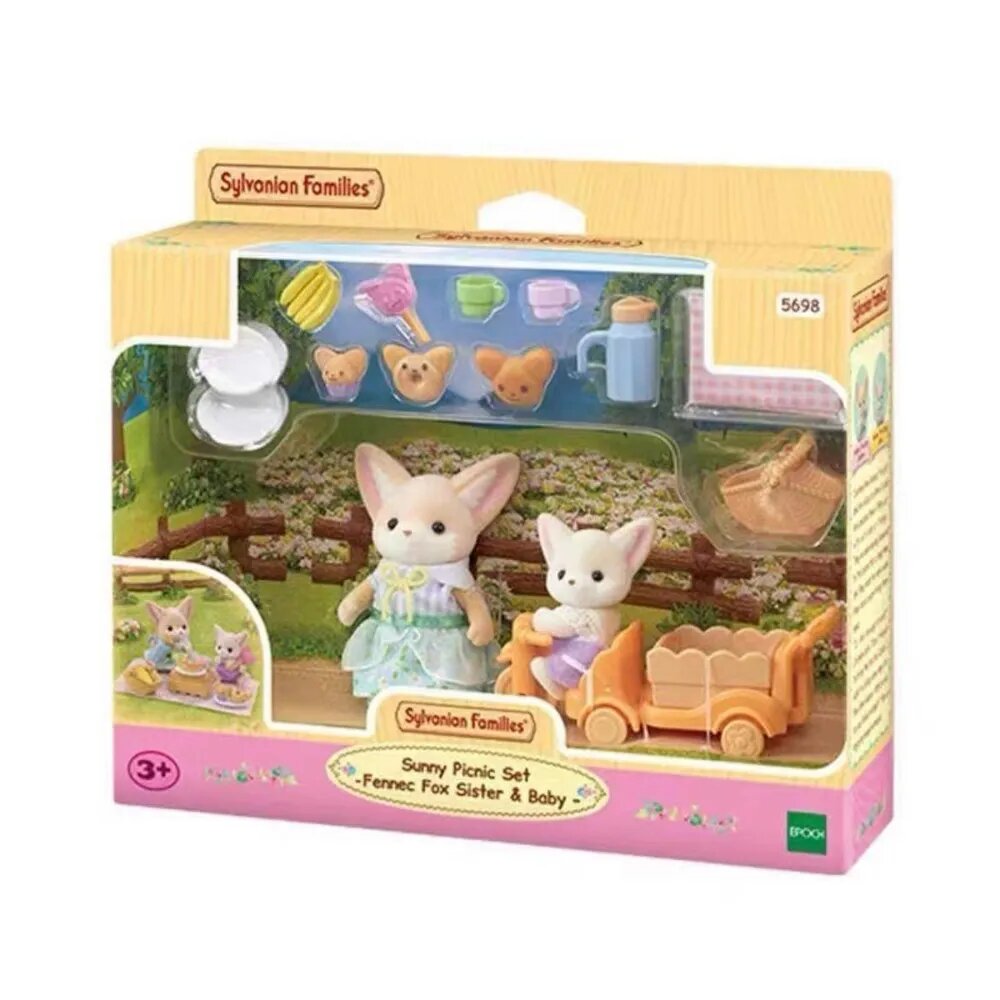 Sylvanian Families Набор "Солнечный пикник" - Сестра и Малыш Лисички (5698)