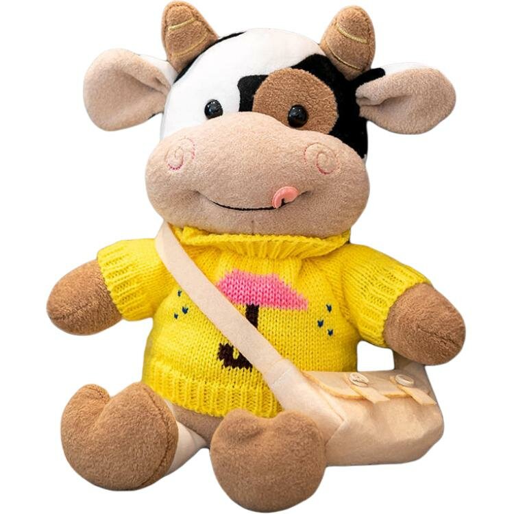 Плюшевая игрушка унисекс AOAOXIONG Милые куклы-коровы, 40CM EU
