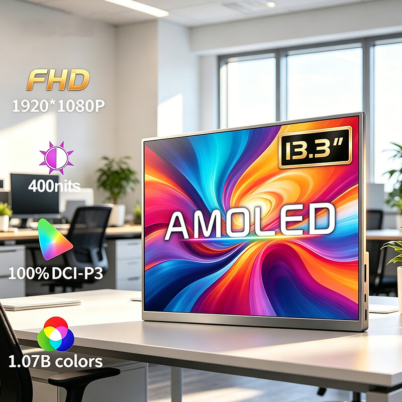 13.3" Портативный монитор VCHANCE SF13O 1920x1080 OLED, 60 Гц
