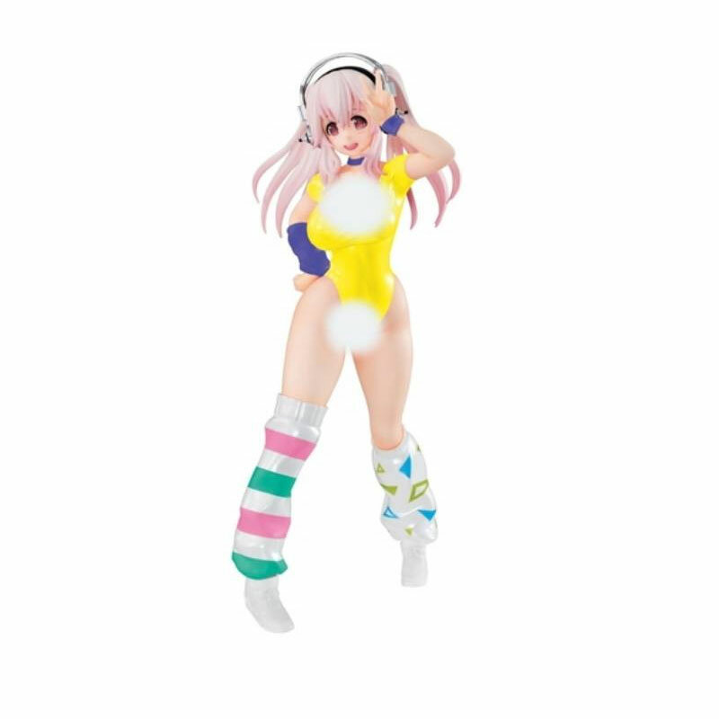 Фигурка унисекс FURYU Super Sonico, желтая, переизданная версия