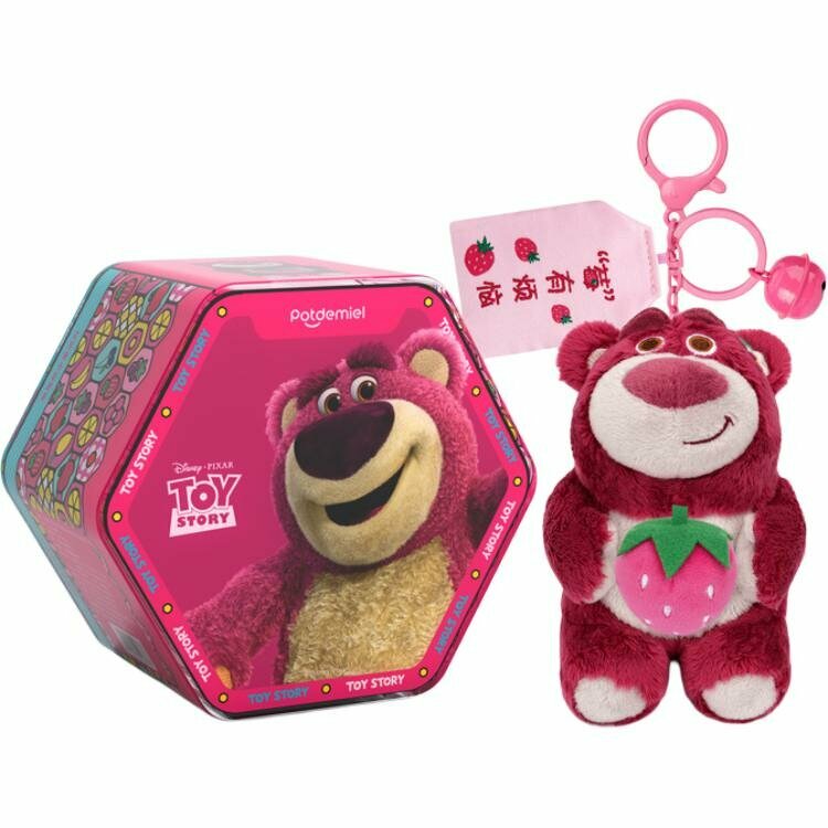 Плюшевая подвеска унисекс POTDEMIEL x Disney Lotso Collection Fruit Party, Single Mystery Box