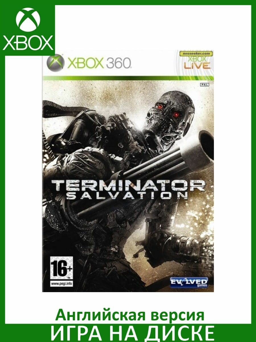 Игра Terminator: Salvation Xbox 360 Диск Английская версия