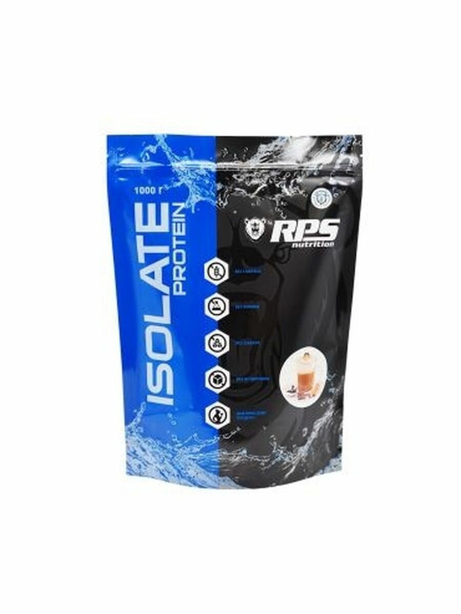 RPS Nutrition Whey Isolate 100% - 1000 грамм , моккачино