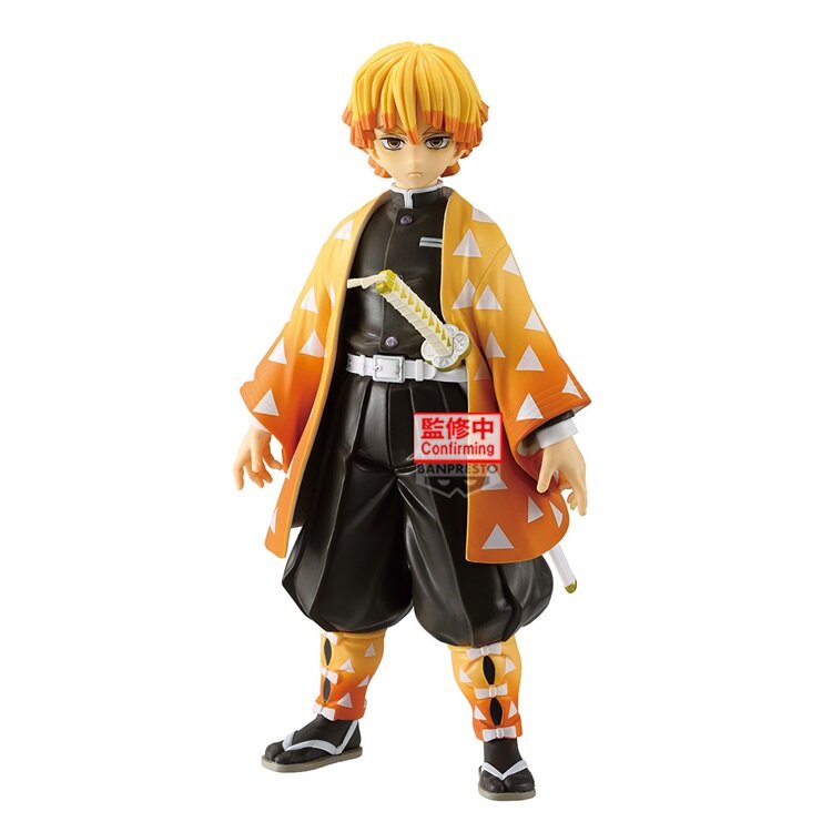 Фигурка унисекс BANPRESTO Zenitsu Agatsuma Demon Slayer Kimetsu No Yaiba Grandista, Version A Standard Color