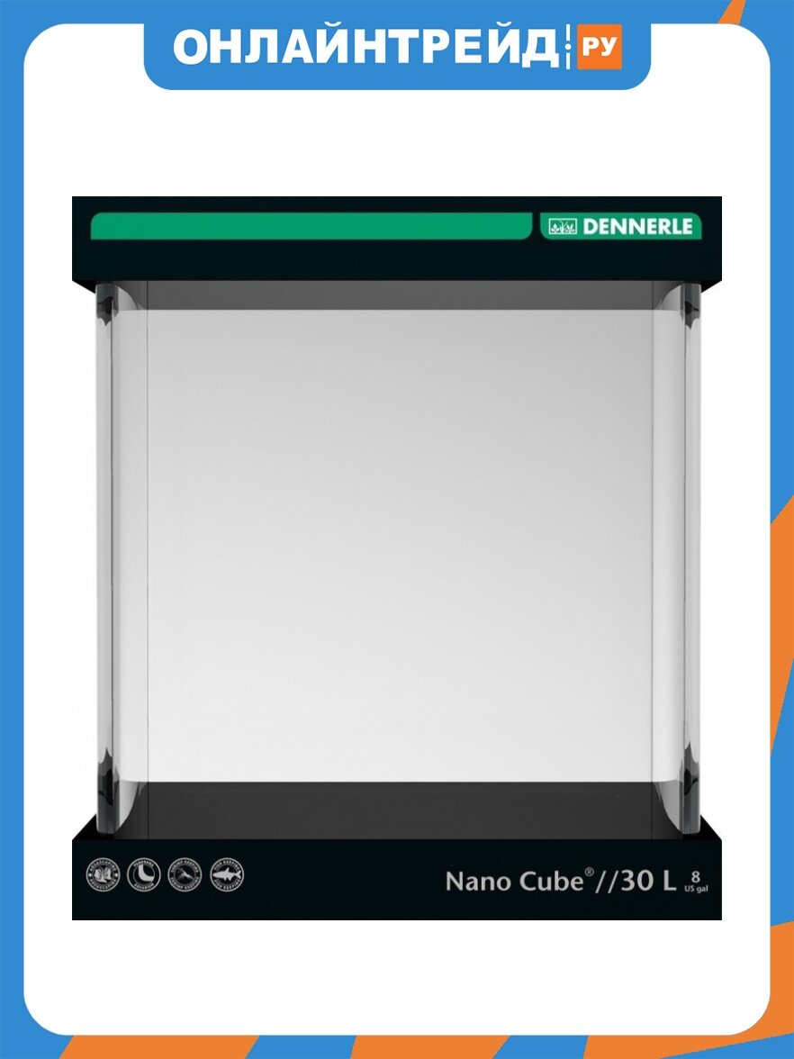 Нано-аквариум Dennerle NanoCube 30л, 30х30х35см