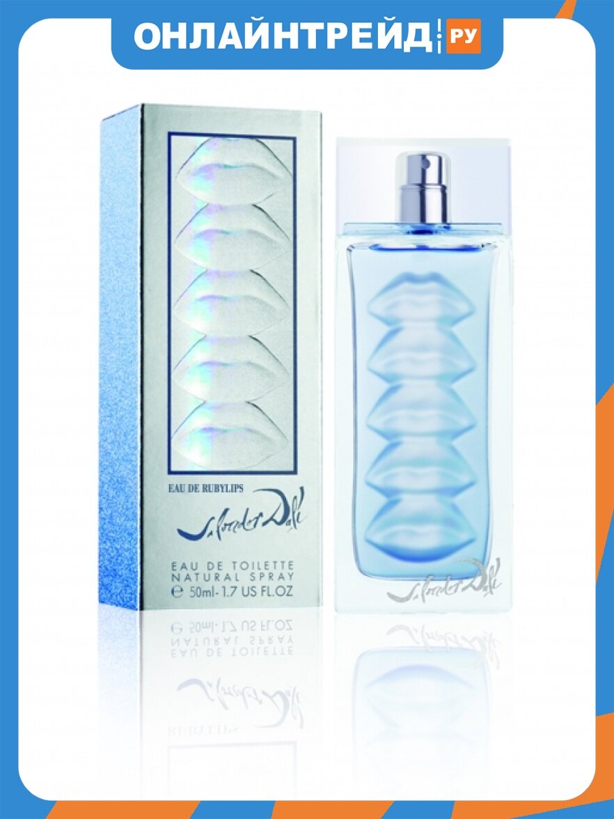 Женская туалетная вода Salvador Dali Eau De Rubylips, 50 мл