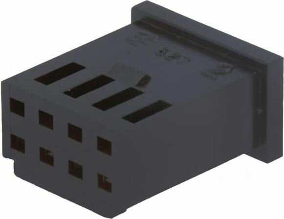 TE Connectivity 280365 Вилка, провод-плата, "мама", AMPMODU MOD II, 2,54мм, PIN: 2, 1шт