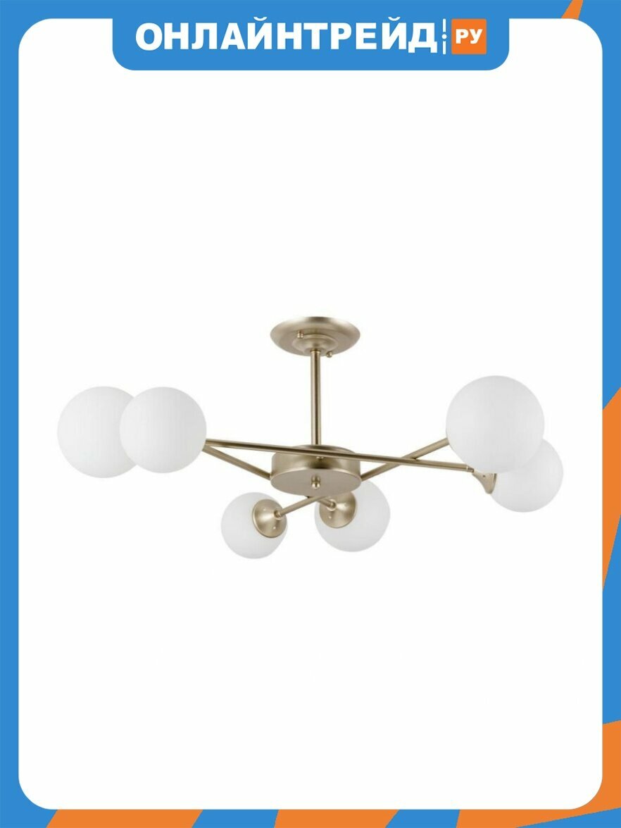 Потолочная люстра Arte Lamp Marco A2703PL-6SG