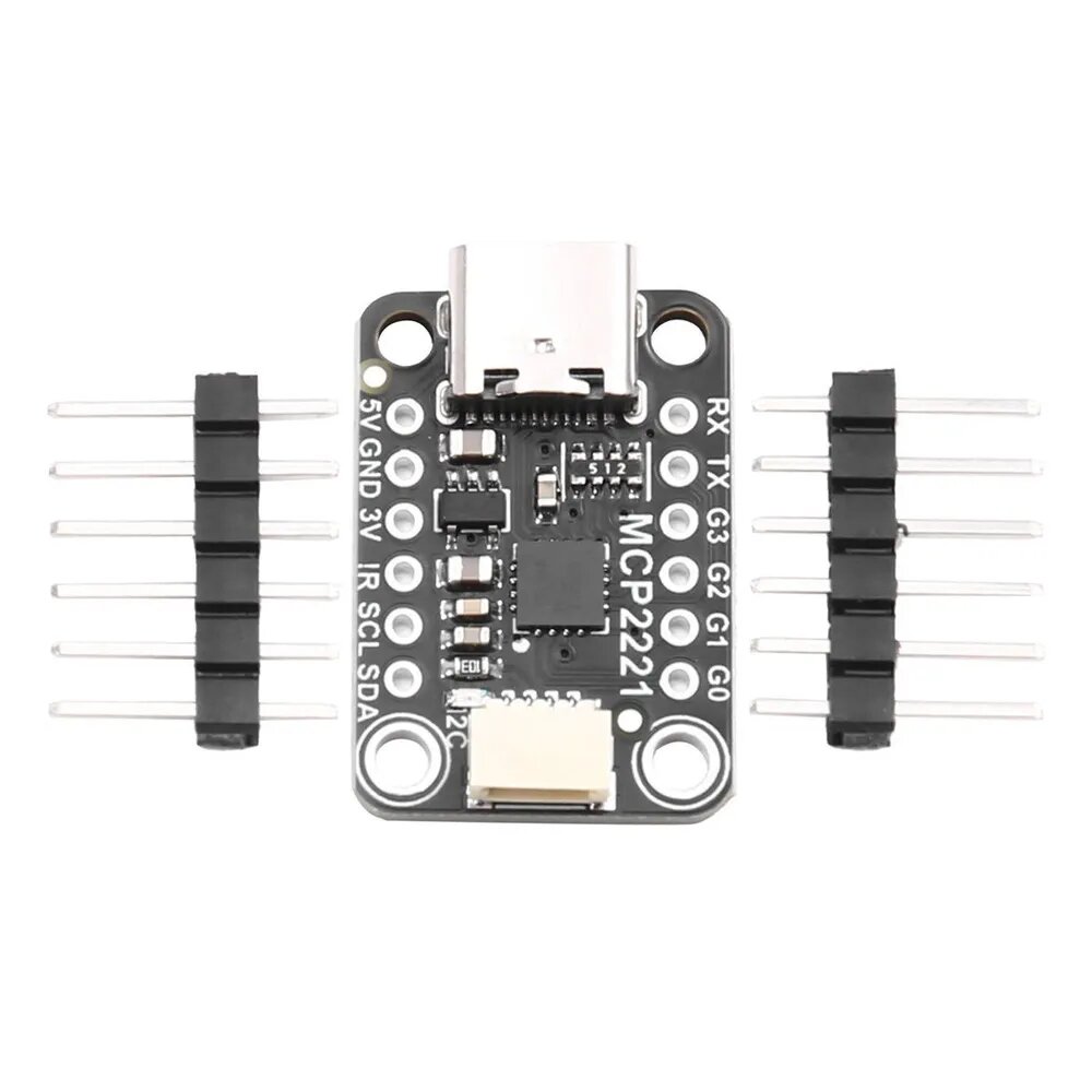 АЦП-Преобразователь MCP2221A USB В GPIO I2C