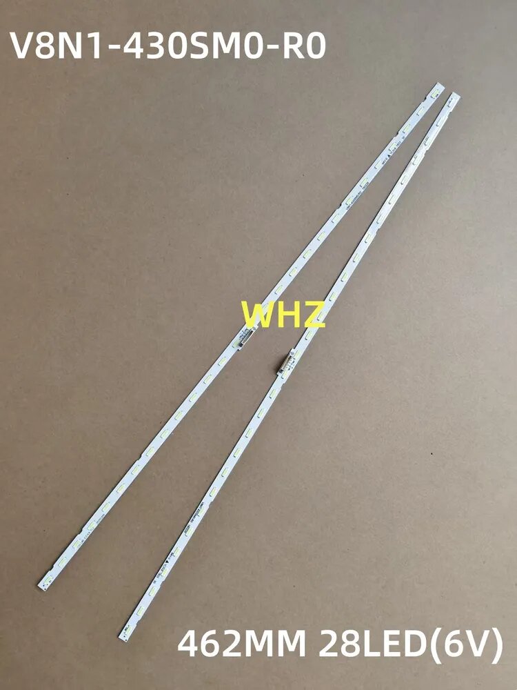 Подсветка для ТВ 43"-NEW EDGE-28ea-180223-7020 UE43RU7120 UE43N5500AU UA43RU7100W UE43RU7172U UE43RU7200 UE43RU7097U UE43RU7170U V8N1-430SM0-R0