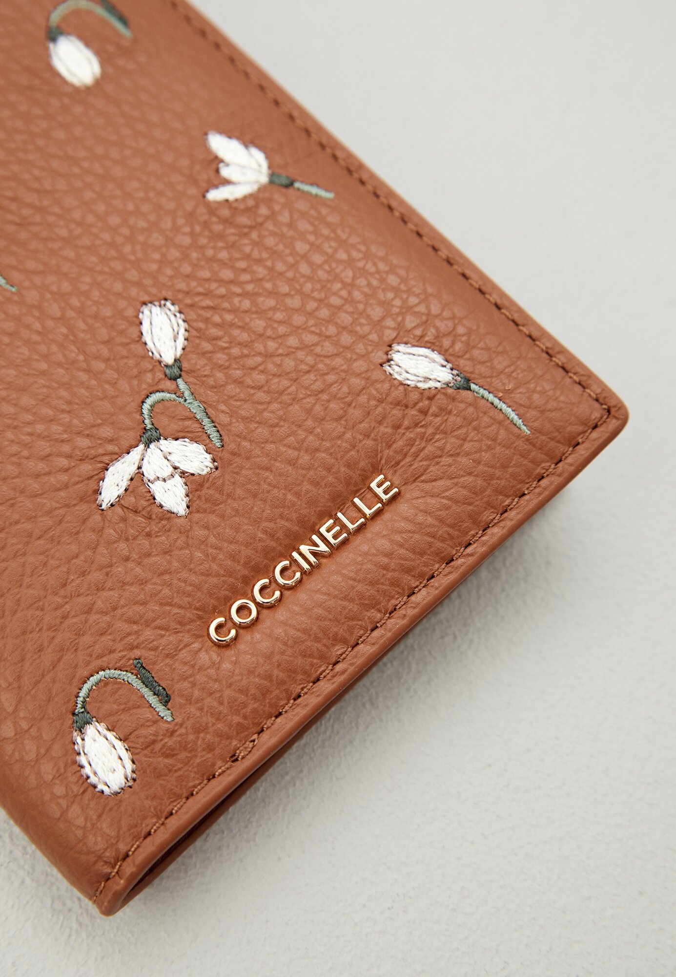 Визитница COCCINELLE, коричневый — фото 1