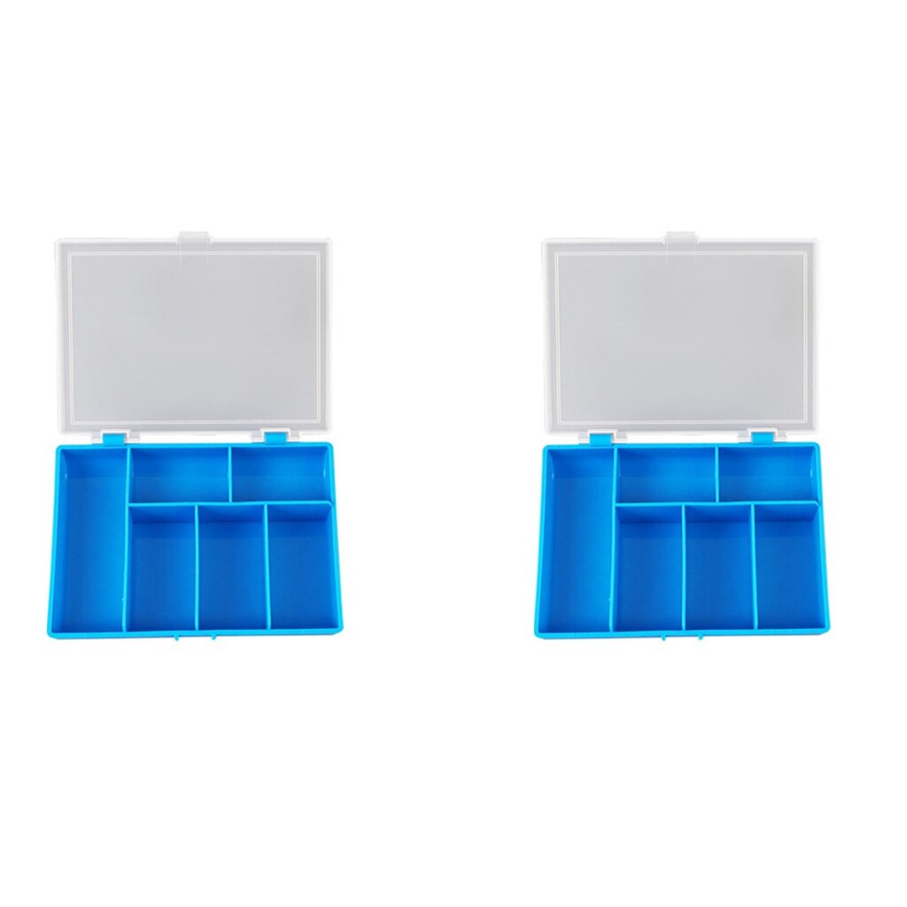 Переносной ящик для снастей большой вместимости, большой прозрачный контейнер для хранения рыболовных приманок, водонепроницаемый органайзер для крючков и инструментов